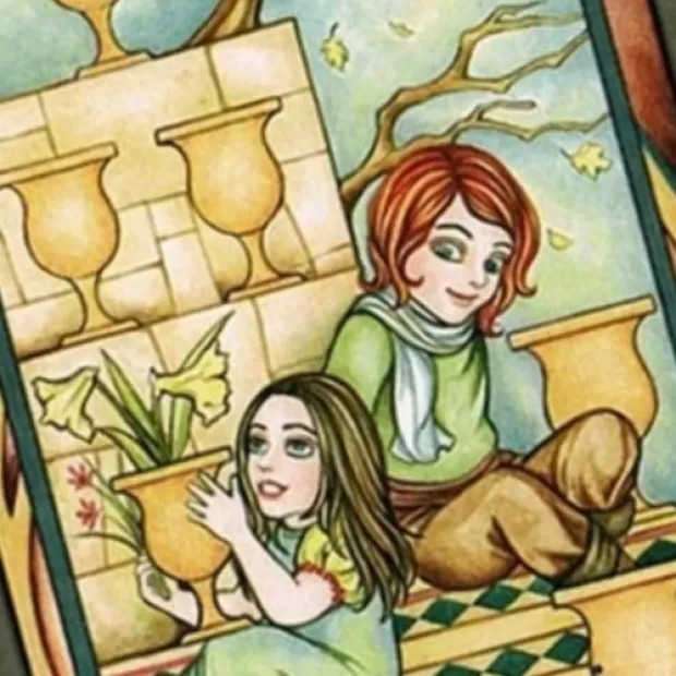 Explorando el significado del Seis de Copas en el Tarot. - Anna Casas